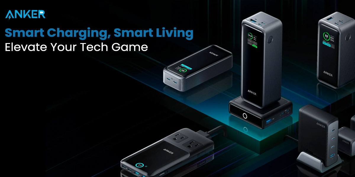 Elevate Your Tech Game With Smart Charging And Accessories From Anker.