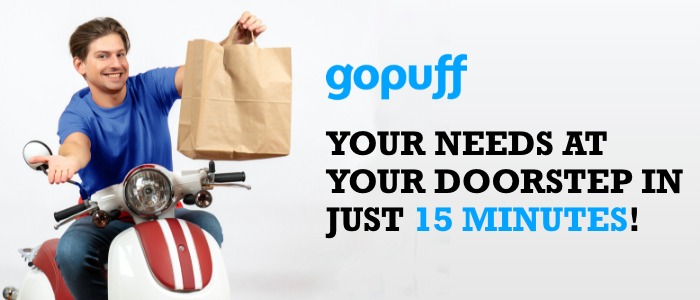 Gopuff: Your Needs At Your Doorstep In Just 15 Minutes!